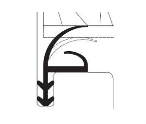 door kerf weatherstripping replacement not going well | DIY Home ...